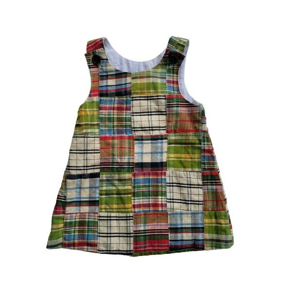 Kelly's Kids | Dresses | Kellys Kids Tartan Plaid Overall Dress | Poshmark